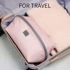 iN. Large Packing Organizer Bra Underwear Storage Bag Travel Lingerie Pouch Organizer Portable Pink … (pink)