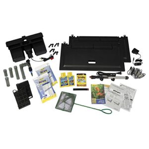 Tetra 55 Gallon Aquarium Kit with Fish Tank, Fish Net, Fish Food, Filter, Heater and Water Conditioners