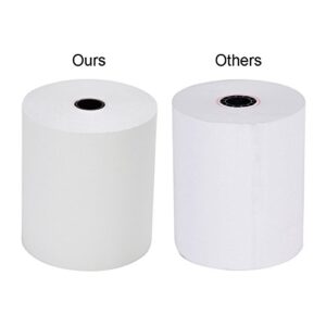 GHXGCYA-Thermal Paper Roll 2 1/4" x 50' BPA Free Receipt Roll 57mmX26m (50 Rolls)