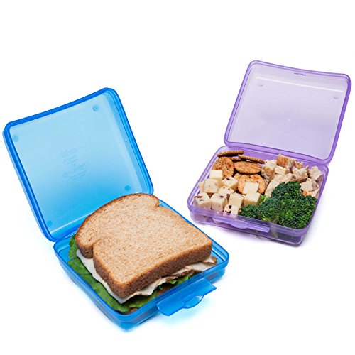 Zak Emojination Embossed Sandwich Container