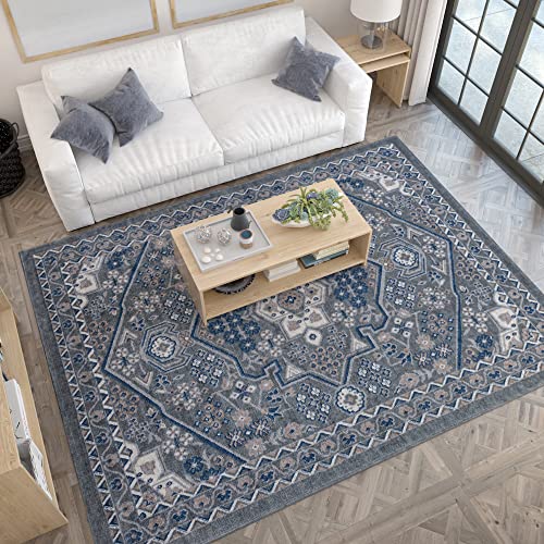 Universal Rugs Logan Area Rug, 4' x 5', Gray