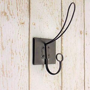 Entryway Wall Hooks - Farmhouse Bathroom Wall Hooks - Industrial Coat Hook - Rustic Coat Rack - Fixer Upper Style - Wall Coat Rack - Towel Rack