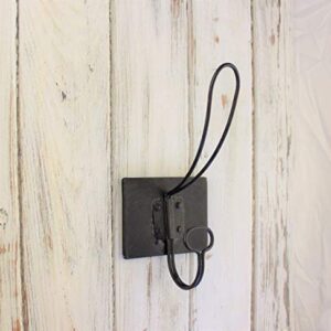 Entryway Wall Hooks - Farmhouse Bathroom Wall Hooks - Industrial Coat Hook - Rustic Coat Rack - Fixer Upper Style - Wall Coat Rack - Towel Rack