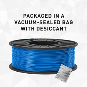 ABS 3D Filament 1.75mm Diameter - No Tangle, No Clogging & Good Impact Resistance - Blue -1kg