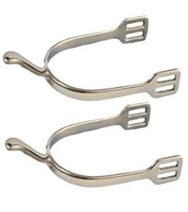 jacks imports stainless steel swan neck spurs ladies