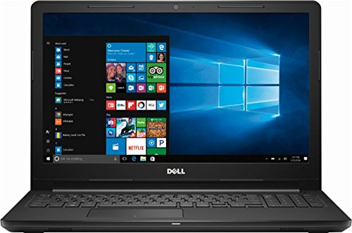 Dell I3565-A453BLK-PUS Laptop (Windows 10 Home, AMD Dual-Core A6-9220, 15.6" LCD Screen, Storage: 500 GB, RAM: 4 GB) Black