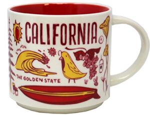 starbucks been there series california ceramic mug, 14 oz