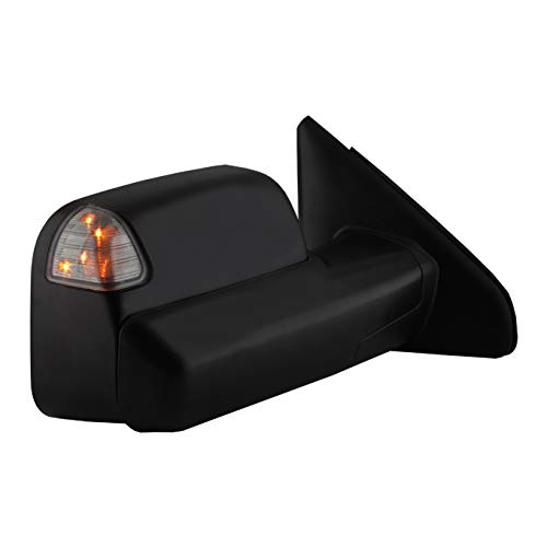 AKKON - For [2009 Style] 2002-2008 Dodge Ram 1500/2003-2009 2500 3500 Manual Tow Mirrors w/Turn Signal Left+Right Pair