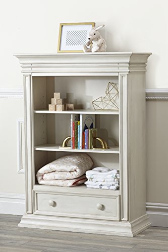 Baby Cache Vienna Bookcase, Antique White (2316-AWH)