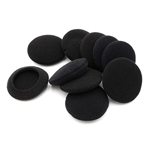 5 Pairs Replacement Foam Ear Pads Pillow Sponge Earpads Cushions Cover Compatible with Aiwa HP-A272 HP-MO46 Panasonic RP-HT21 Headset Headphones Earphones