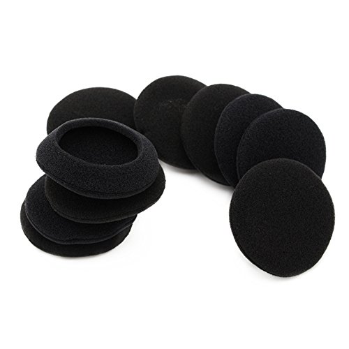 5 Pairs Replacement Foam Ear Pads Pillow Sponge Earpads Cushions Cover Compatible with Aiwa HP-A272 HP-MO46 Panasonic RP-HT21 Headset Headphones Earphones