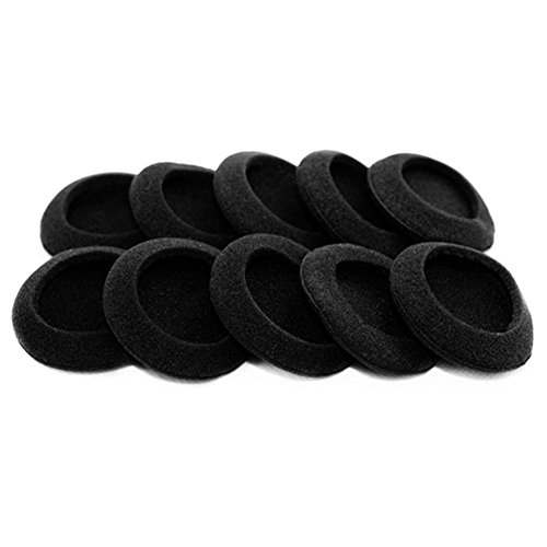 5 Pairs Replacement Foam Ear Pads Pillow Sponge Earpads Cushions Cover Compatible with Aiwa HP-A272 HP-MO46 Panasonic RP-HT21 Headset Headphones Earphones