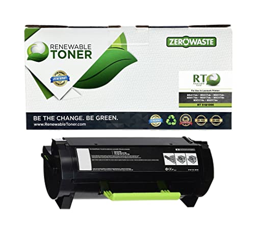 Renewable Toner Compatible Toner Cartridge Replacement for 51B1000 MS MX Series MS317 MS417 MS517 MS617 MX317 MX417 MX517 MX617