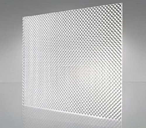 F12-100/2246-8 Pack Replacement Fluorescent Light Cover Panels - Clear Prismatic Acrylic 22.5" x 46.5" x .100"; Priced PER Package