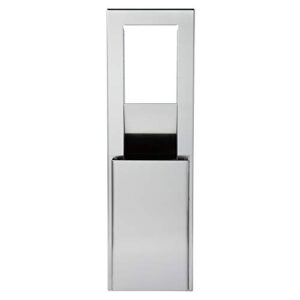 Recessed Trash Receptacle for 12" Cavities by GP PRO (Georgia-Pacific), Stainless Steel, 59451, 17.000" W x 8.000" D x 56.000" H