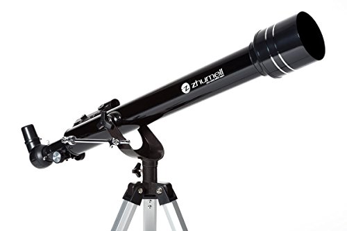 Zhumell 60mm AZ Refractor Telescope,ZHUN001-1,Black