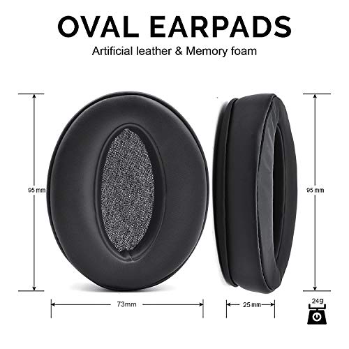 Ear Pads Cushion Replacement, Earpads Compatible with Sennheiser HD4.50BT, HD4.50, HD4.50BTNC, HD4.50SE, HD4.40BT, HD4.30G, HD4.20S, HD458BT, HD450, HD450BT, HD400S, HD350BT Headset