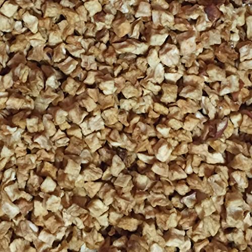 Dried Apple, No Added Sugar, No Preservatives - All Natural Dices (0.5 pounds)