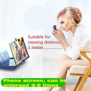 Screen Magnifier Mobile Projector Smartphone 3D HD Magnifier Support iPhone X / 8/8 Plus / 7/7 Plus / 6 / 6s / 6 Plus / 6s Plus and All Other Smartphones (-03)