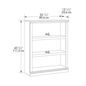 Scranton & Traditional Engineered Wood Co 3 Shelf Bookcase in Select Cherry