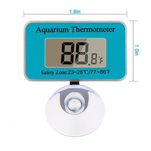 DaToo Aquarium Thermometer with Sucker, Second Generation (Update), 1 Yr Warranty