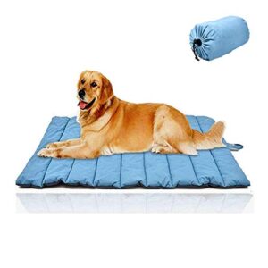 cheerhunting outdoor dog bed, waterproof, washable, large size, durable, water resistant, portable and camping travel pet mat