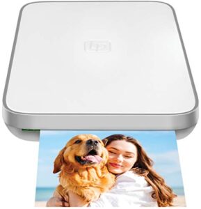 lifeprint 3x4.5 portable photo and video printer for iphone and android. make your photos come to life w/augmented reality - white