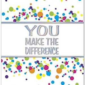 25 Employee Anniversary Cards - You Make the Difference - 26 White Envelopes - FSC Mix