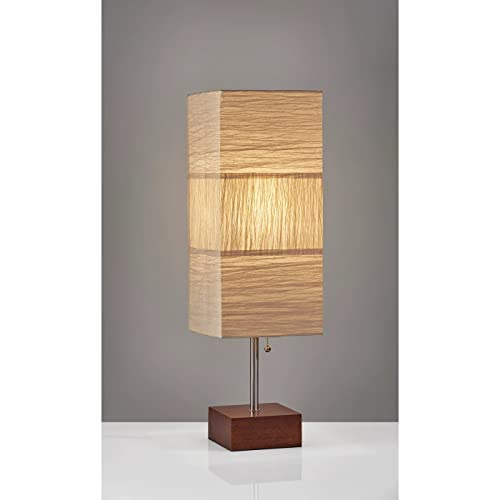 Adesso 8026-15 Sahara Table Lamp, Brushed Steel