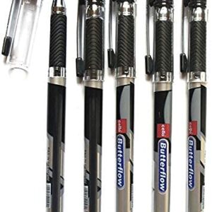 Cello Butterflow Black Ball Pen ( Pack Of 10 )