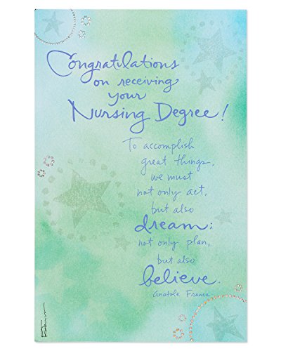 American Greetings Nurse Graduation Card (Nursing Degree)