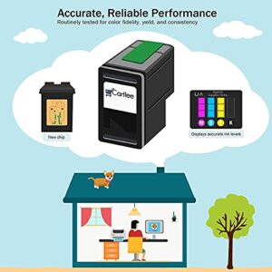 Cartlee 3 Pack Remanufactured 61XL High Yield Ink Cartridges for HP Deskjet 1000 1010 1050 1055 1510 1512 2000 2050 2510 2512 2540 2542 2543 2549 3000 3050 Envy 4500 4501 4502 4503 4504 Black & Color