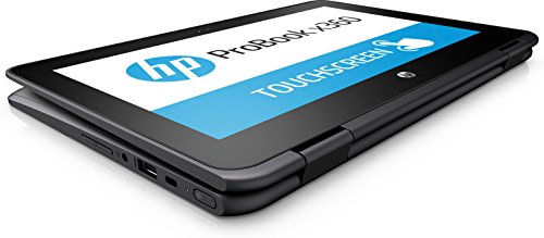 HP ProBook x360 11-G1 EE 11.6-inch 2-in-1 Convertible HD Touch-screen Laptop PC with Active Pen, Intel N3450 Quad-Core, 64GB eMMC, 4GB DDR3, 802.11ac, Bluetooth, Win10S