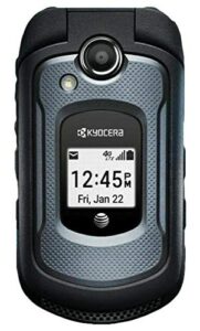 kyocera at&t flip phone gsm 4g lte dura xe e4710 rugged att waterproof, dustproof, tough, strong , shock-resistant (renewed)