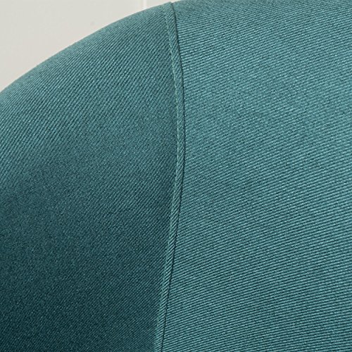 Christopher Knight Home Cosette Fabric Arm Chair, Dark Teal, 25D x 26.25W x 31.25H in