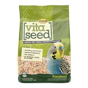 higgins vita seed natural parakeet food 2.5 lb bag