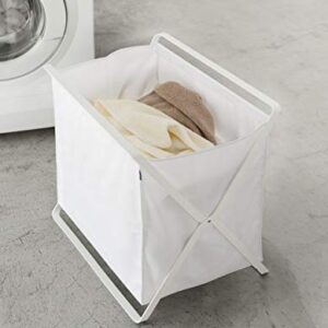 YAMAZAKI home Tower Storage Hamper White