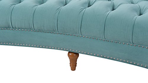 Jennifer Taylor Home La Rosa Sofa, Arctic Blue