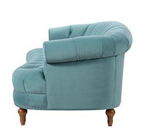 Jennifer Taylor Home La Rosa Sofa, Arctic Blue