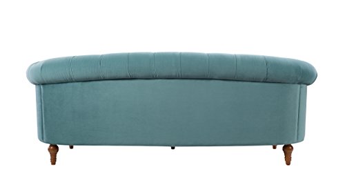 Jennifer Taylor Home La Rosa Sofa, Arctic Blue