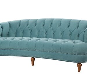 Jennifer Taylor Home La Rosa Sofa, Arctic Blue