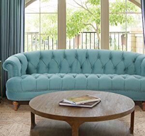 Jennifer Taylor Home La Rosa Sofa, Arctic Blue