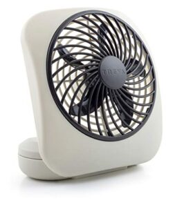 treva/o2cool "desk fan,5"" dia. blade,2 speed", 1 ea (fd05004)