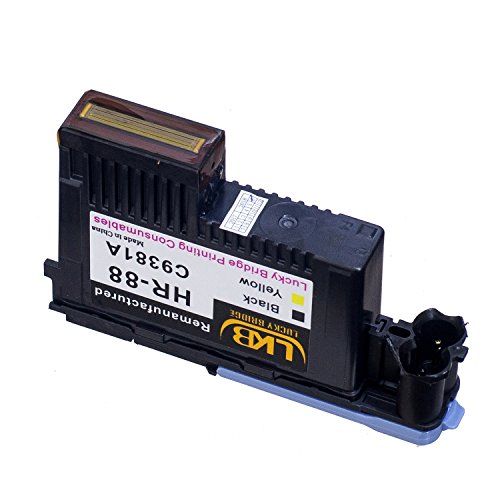 LKB Remanufactured HP88 Printhead C9381A with New and Never Used Chip Replacement for HP Office Jet K5400 L7550 L7580 L7590 L7650 L7680 L7750 L7780 L7790 Printer(1BY) 1PK-US