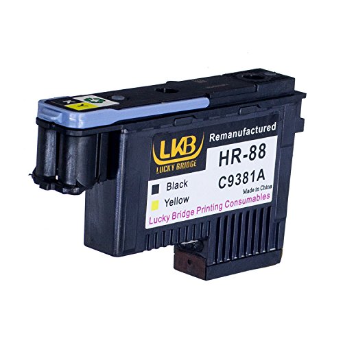 LKB Remanufactured HP88 Printhead C9381A with New and Never Used Chip Replacement for HP Office Jet K5400 L7550 L7580 L7590 L7650 L7680 L7750 L7780 L7790 Printer(1BY) 1PK-US