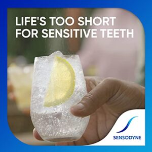 Sensodyne Repair and Protect Whitening Toothpaste, Toothpaste for Sensitive Teeth and Cavity Prevention, 3.4 oz (Pack of 2)