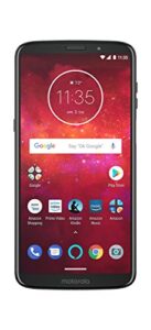 moto z3 play with alexa hands-free – 64 gb – unlocked (at&t/sprint/t-mobile/verizon) – deep indigo – prime exclusive phone