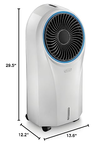 DeLonghi America America Portable Evaporative Cooler, White