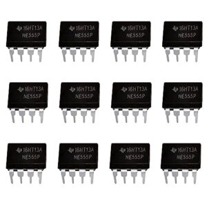 12pcs ne555 ne555p ne555n precision timer ic dip-8 for electric diy