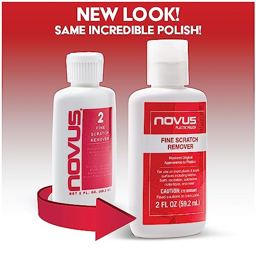 NOVUS 7030 | Fine Scratch Remover #2 | 8 Ounce Bottle